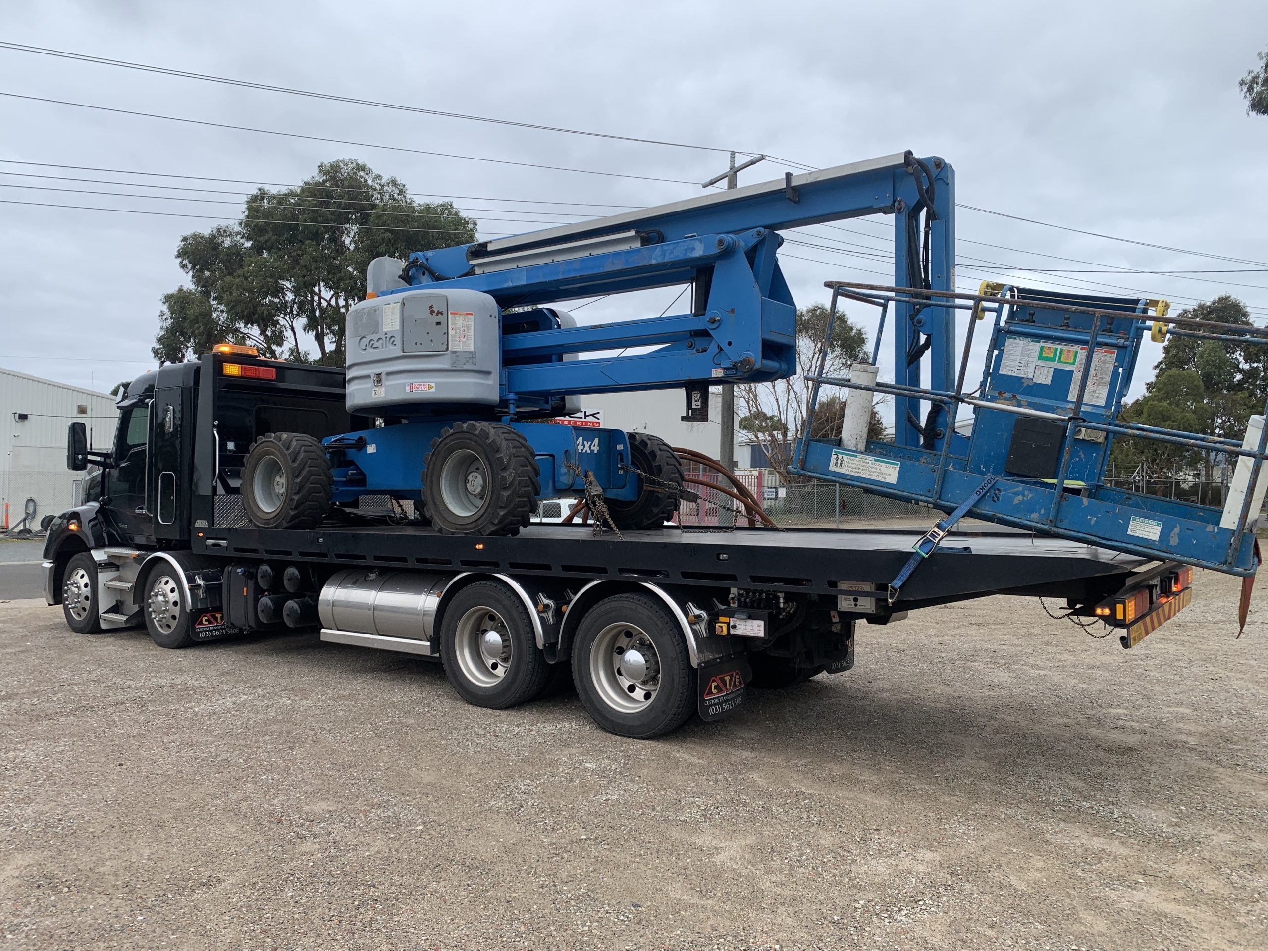 Machinery and equipment transport Melbourne | Road-Trans Haulage